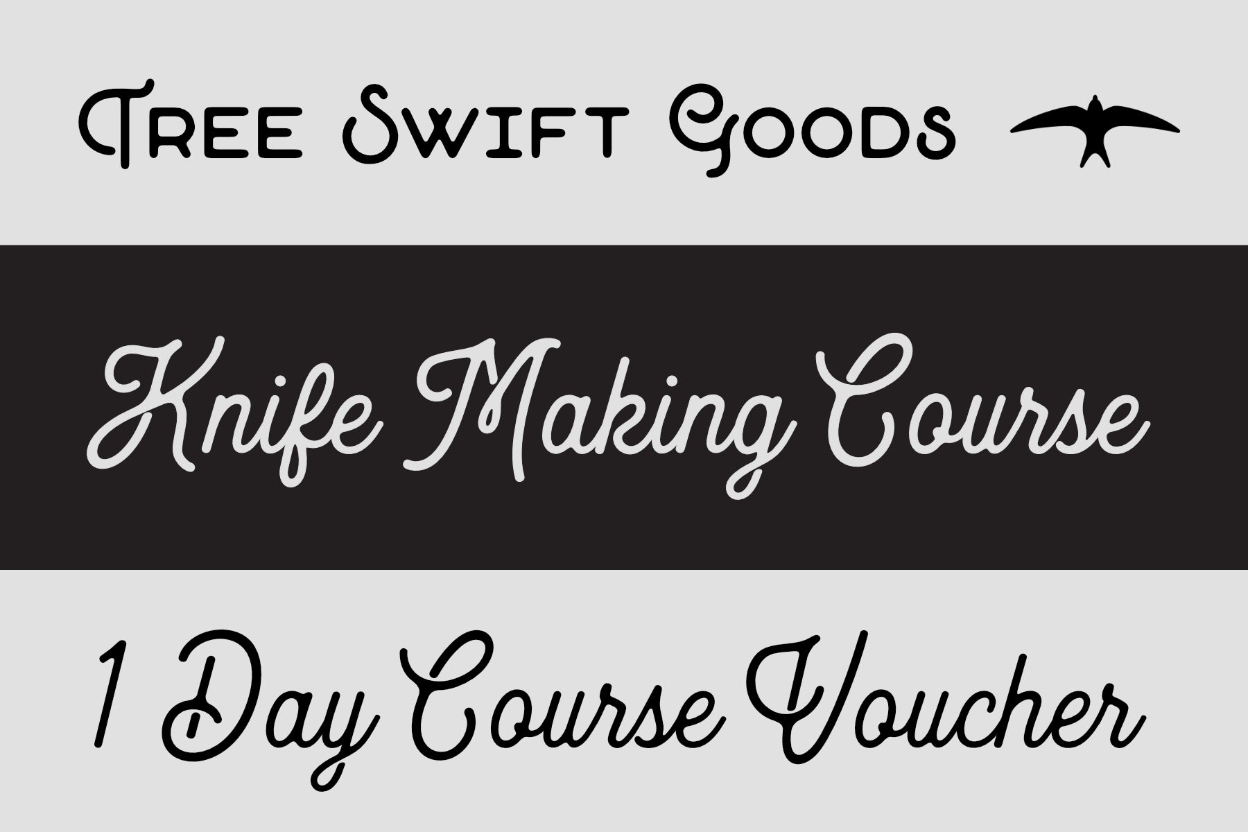 Knife Making Course Gift Card – Tree Swift Goods